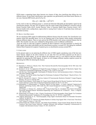 Expert System Analysis of Electromyogram | PDF