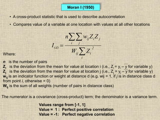 geostatistics_for introduction and analysis | PPT