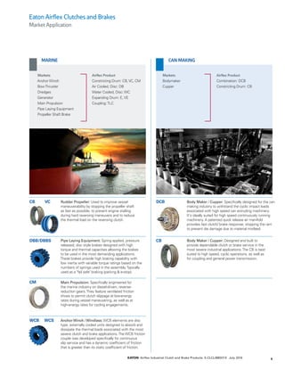 Eaton Airflex Clutch and Brakes by Application - Kaizen Systems ...