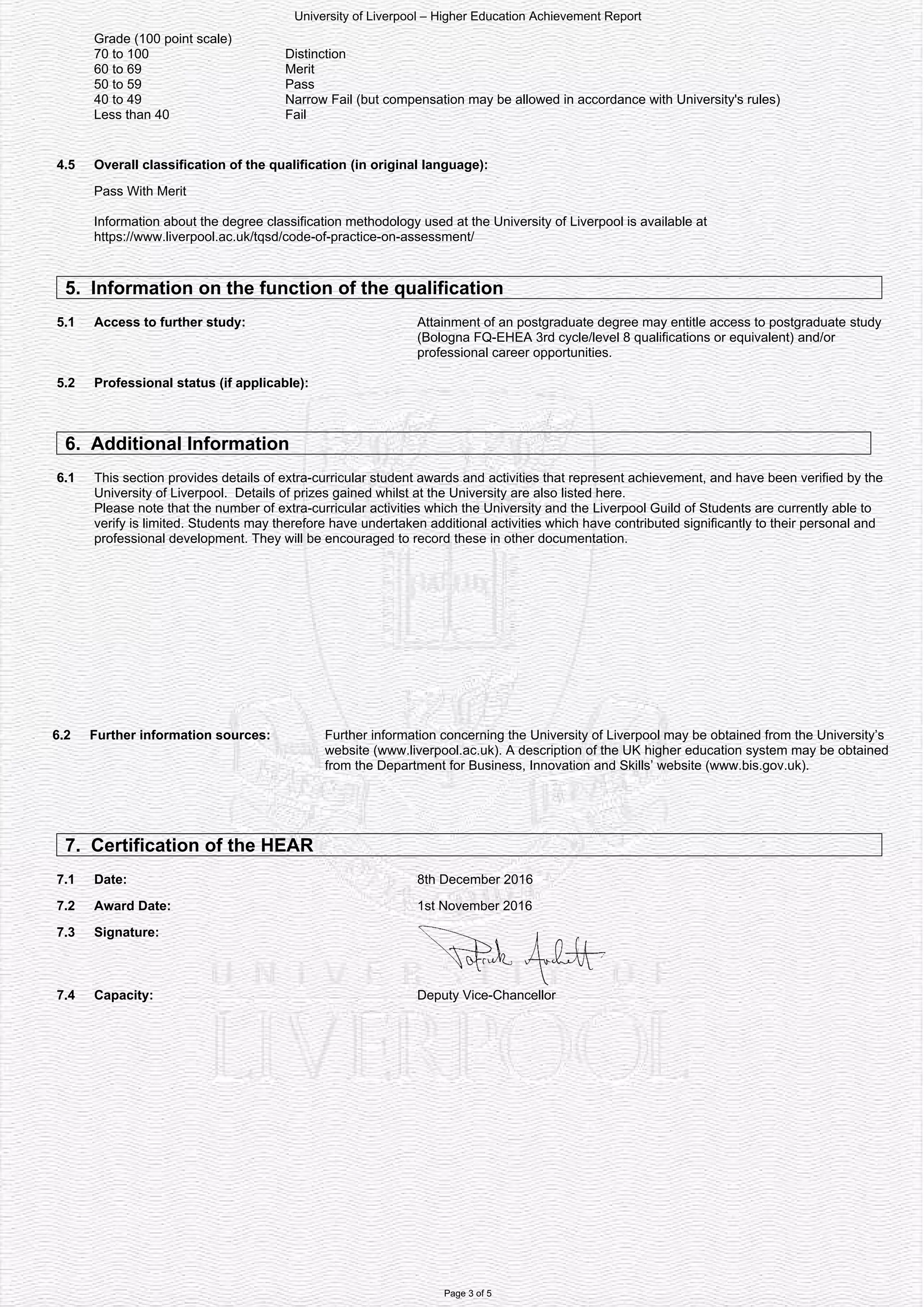 Higher Education Achievement Report (HEAR) _ 201024919-1 | PDF