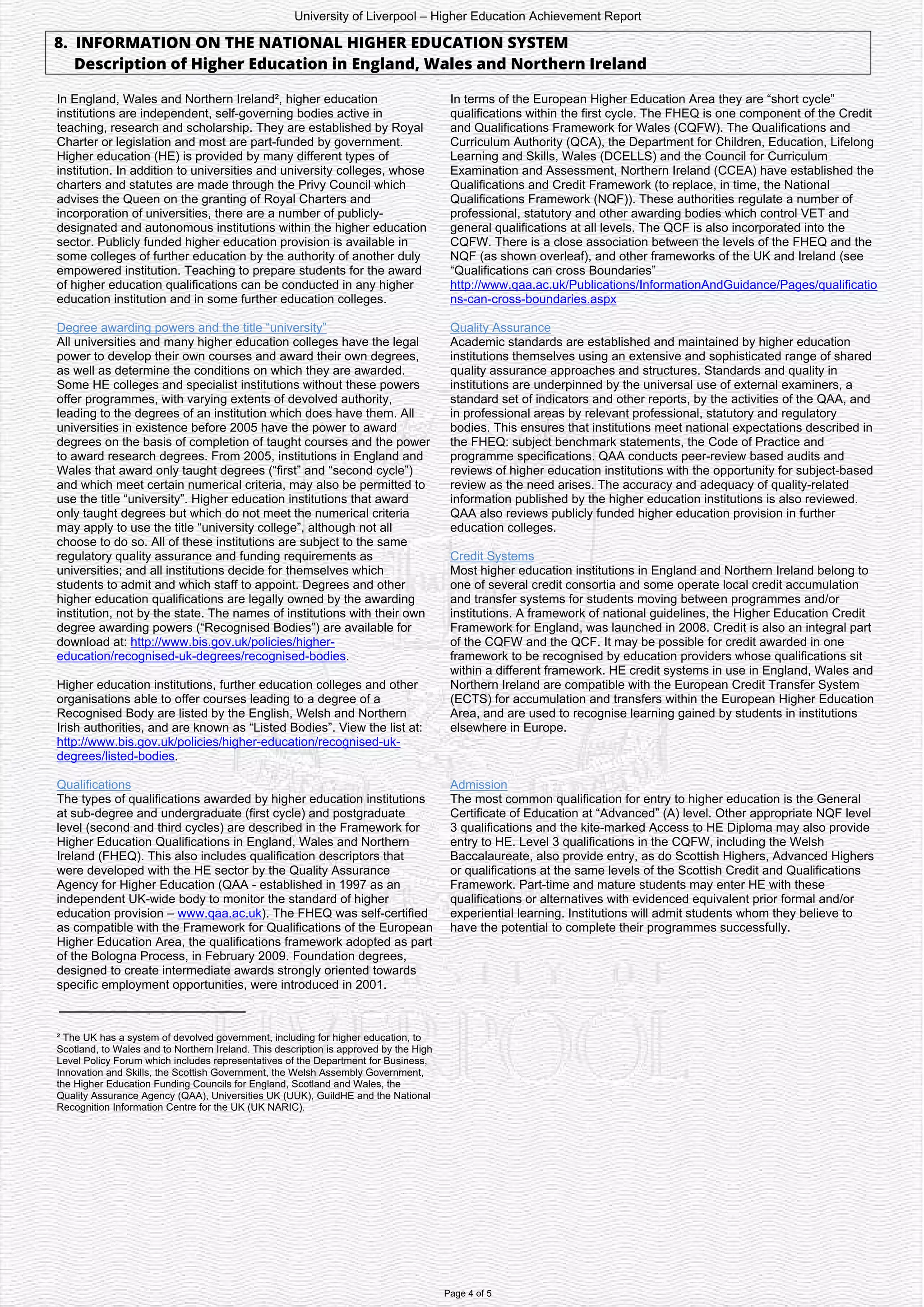 Higher Education Achievement Report (HEAR) _ 201024919-1 | PDF