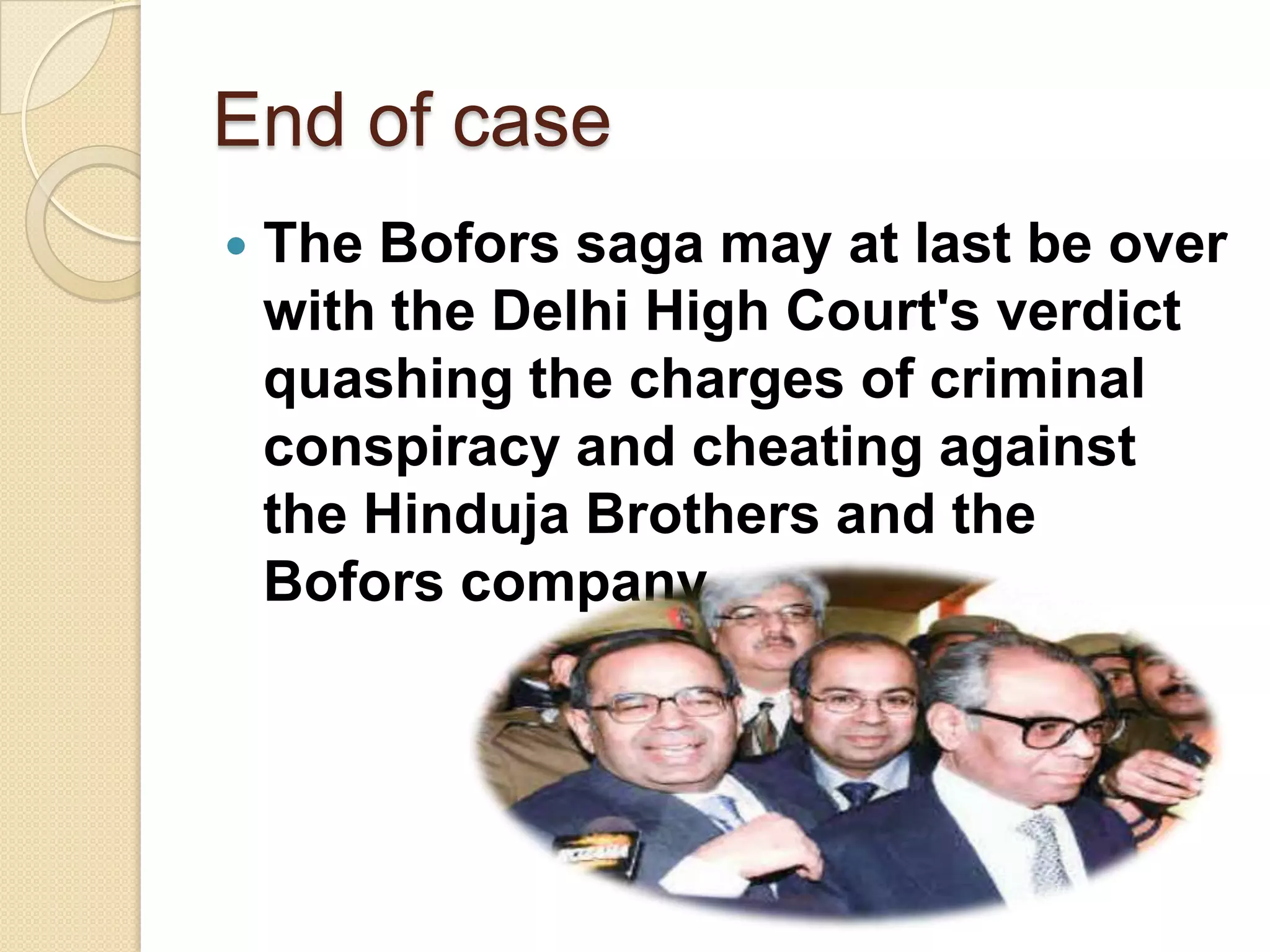 50859610 bofors-scam-ppt | PPTX