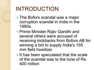 50859610 bofors-scam-ppt | PPTX