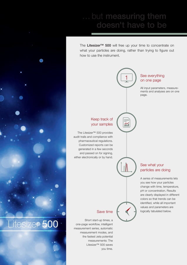 Litesizer 500 - Brochure | PDF | Chemistry | Science