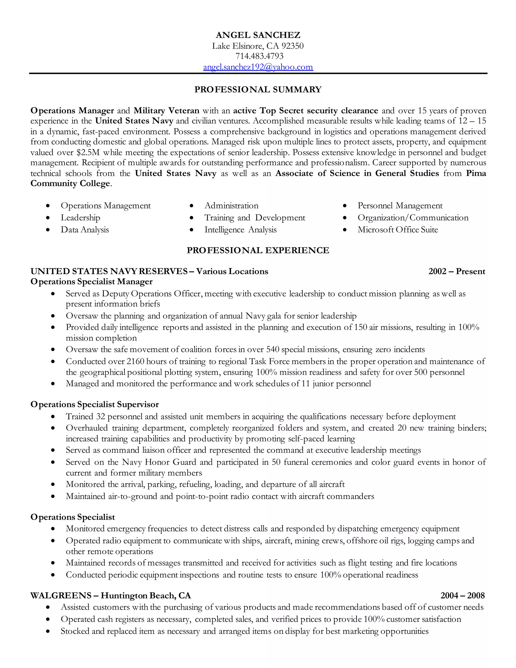 Angel Sanchez Resume (Revision5) | DOCX