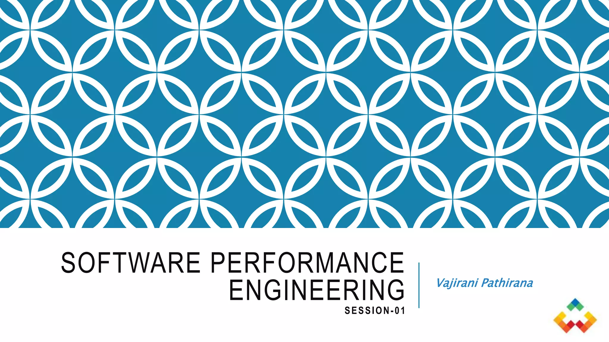 Software Performance Engineering-01 | PPT