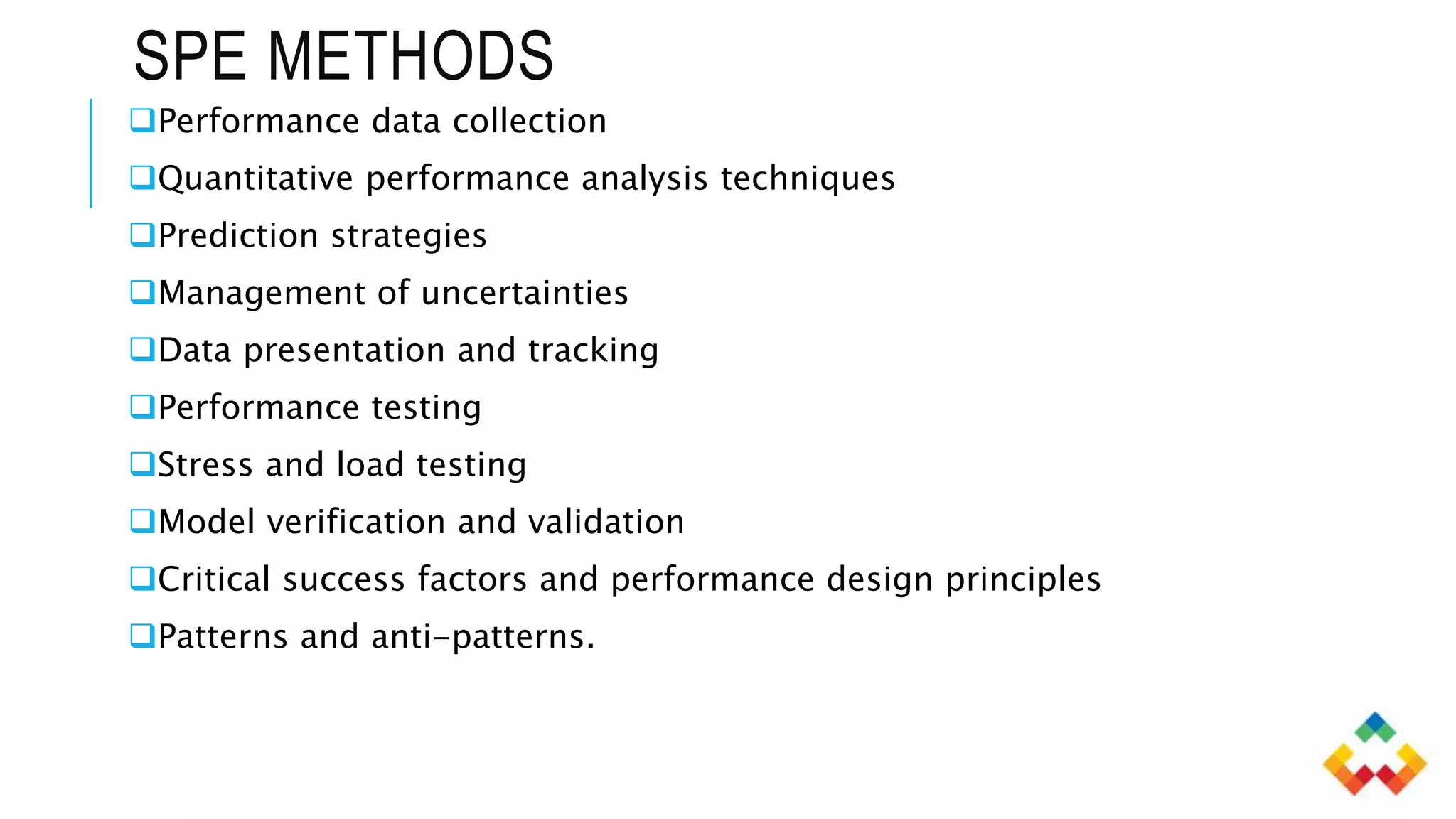 Software Performance Engineering-01 | PPT