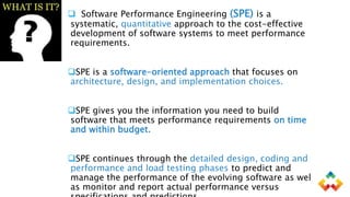 Software Performance Engineering-01 | PPT