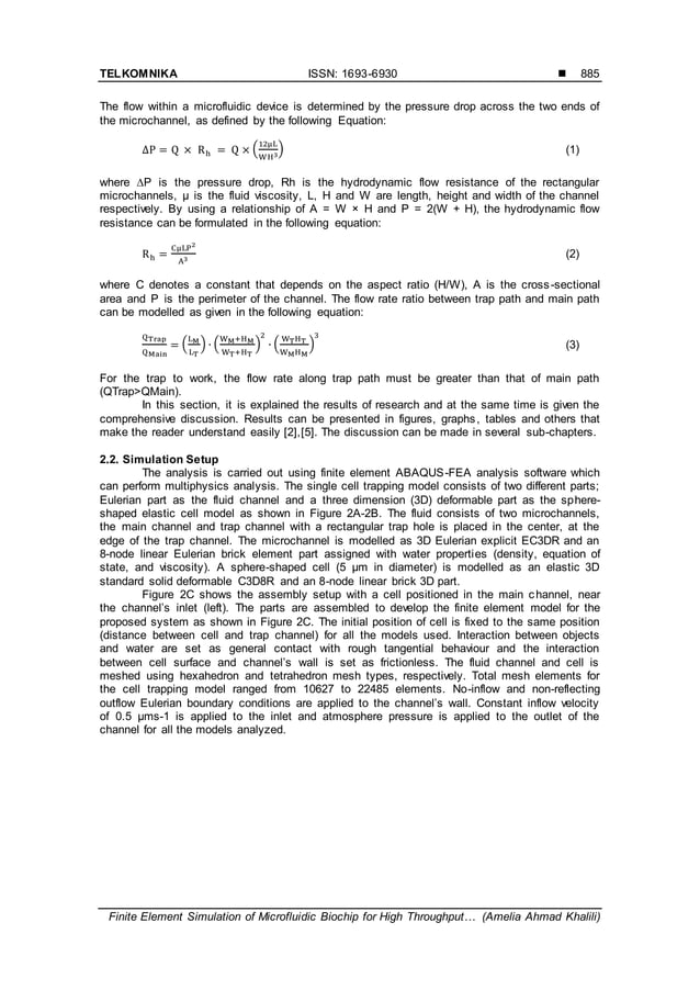 Finite Element Simulation Of Microfluidic Biochip For High Throughput