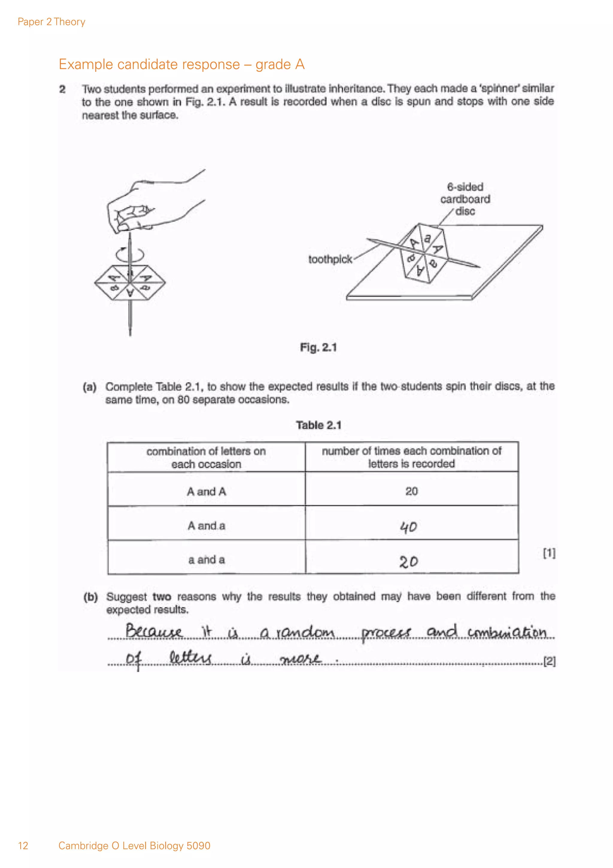 5090 biology example_candidate_responses_booklet_2014 (1) | PDF