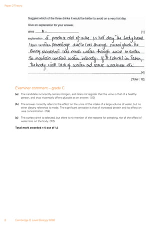 5090 biology example_candidate_responses_booklet_2014 (1) | PDF