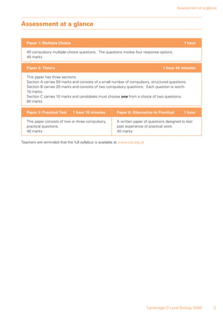 5090 biology example_candidate_responses_booklet_2014 (1) | PDF