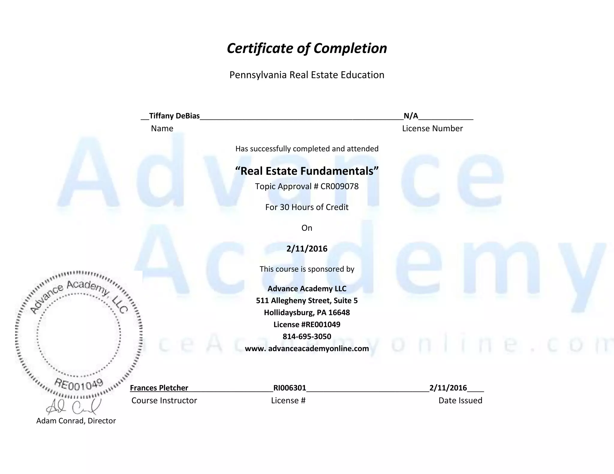 real estate pre certification | PDF