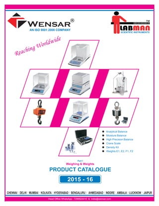 Part 1 - Weighing & Weights 2015-16 | PDF