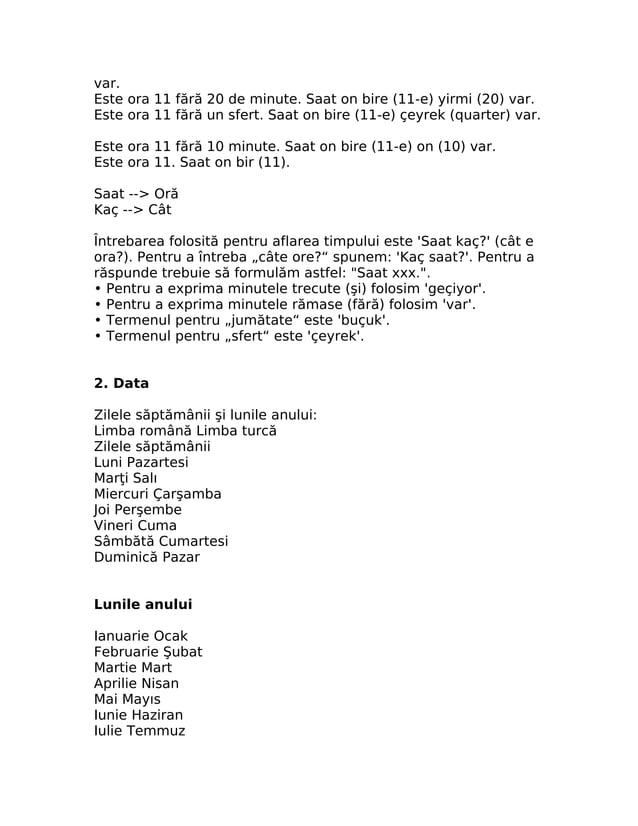 curs-i-limba-turca | PDF