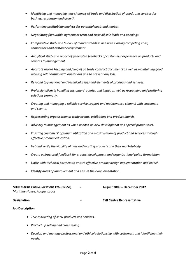 JULIUS CV | PDF
