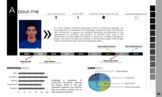 PORTFOLIO ARQ. JASON CABRERA L. | PPT