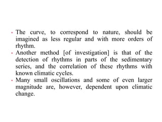 Sequence stratigraphic schemes Sedimentary cycles, Rhythms and ...