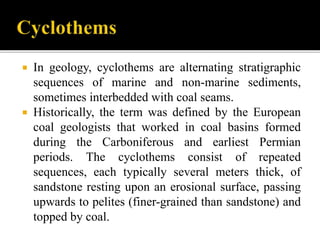 Sequence stratigraphic schemes Sedimentary cycles, Rhythms and ...