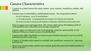Presentation for world cassava congress | PPTX