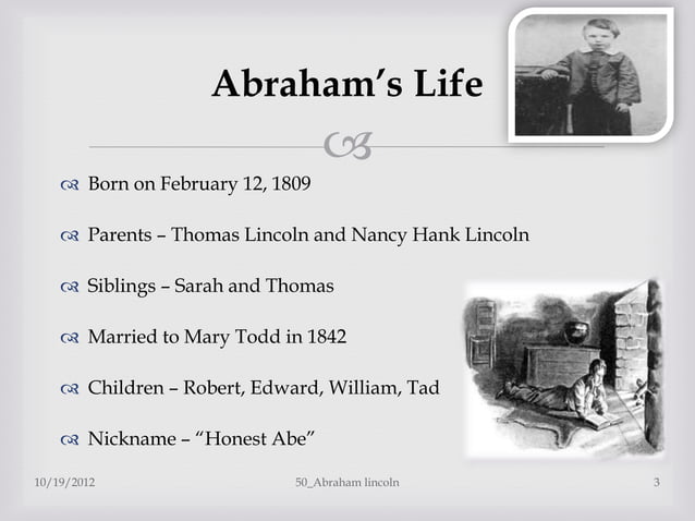 Abraham lincon | PPT