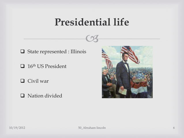 Abraham lincon | PPT