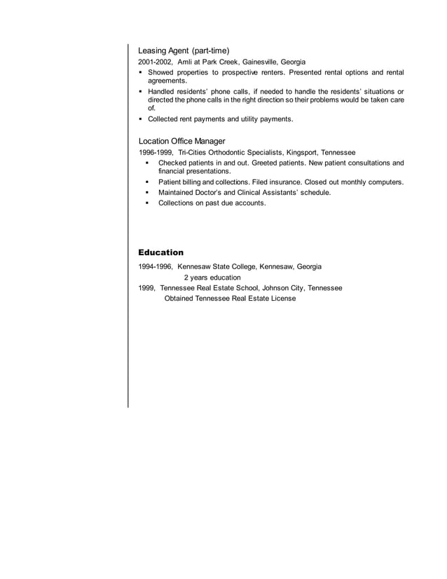 Yvette Austin resume 2 | PDF