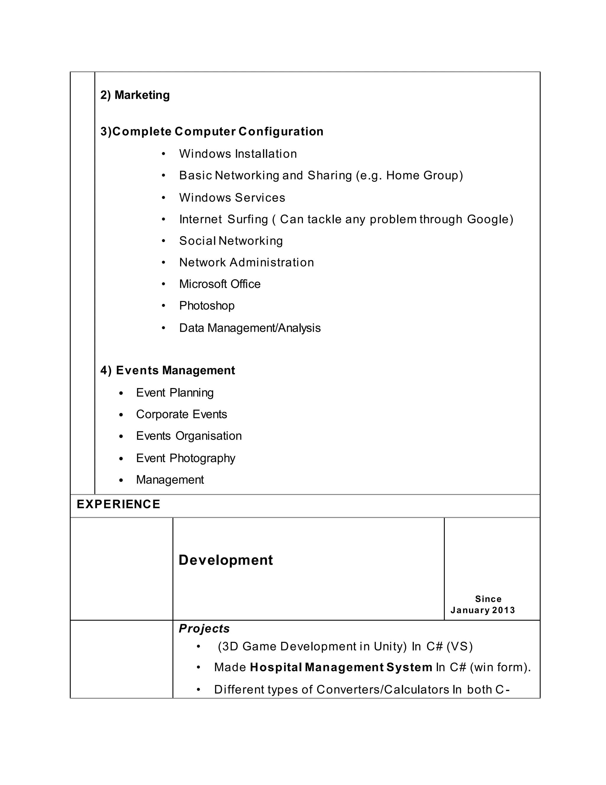 Hamza Ahmed - Resume | PDF