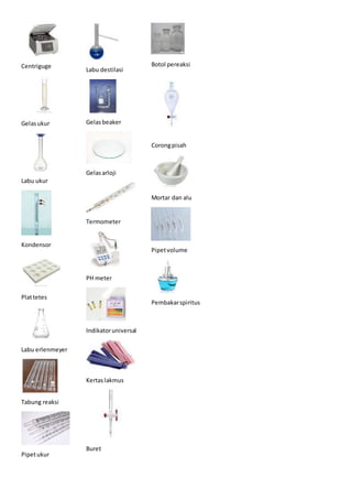 50 alat kimia | DOCX