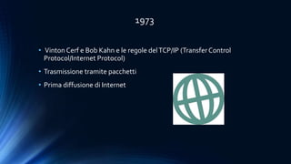 50 anni di internet | PPTX