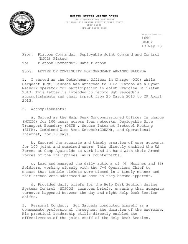 Usmc Letter To Presedent Of The Board Example Sample Letter To The Usmc Letter To Presedent Of The Board Example Sample Letter To The