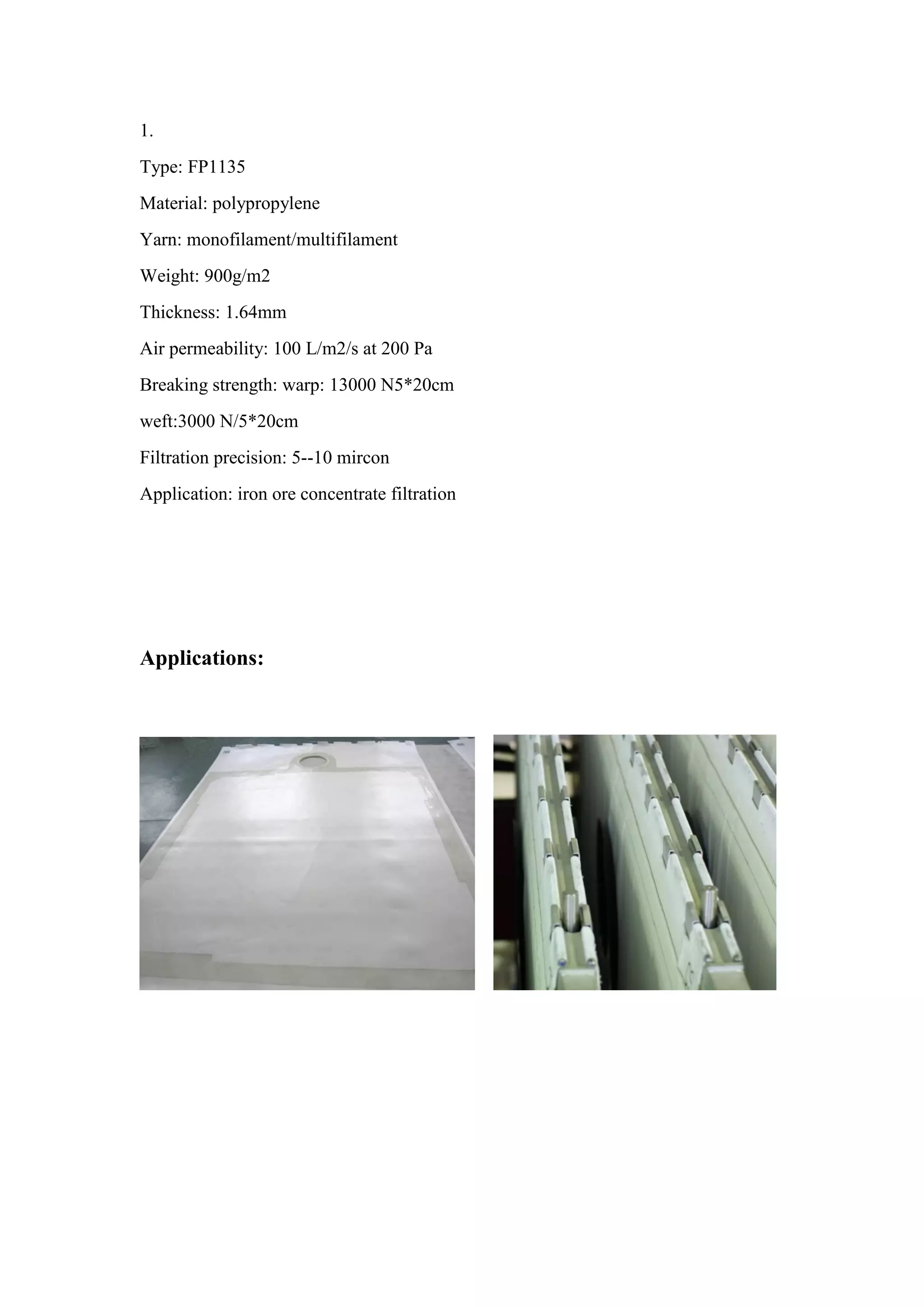 Larox & Metso Filter Press cloth introduction | PDF