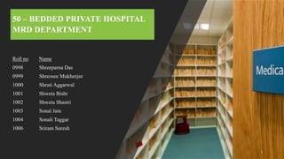 Medical Records Department of a 50 bedded Private Hospital | PPTX