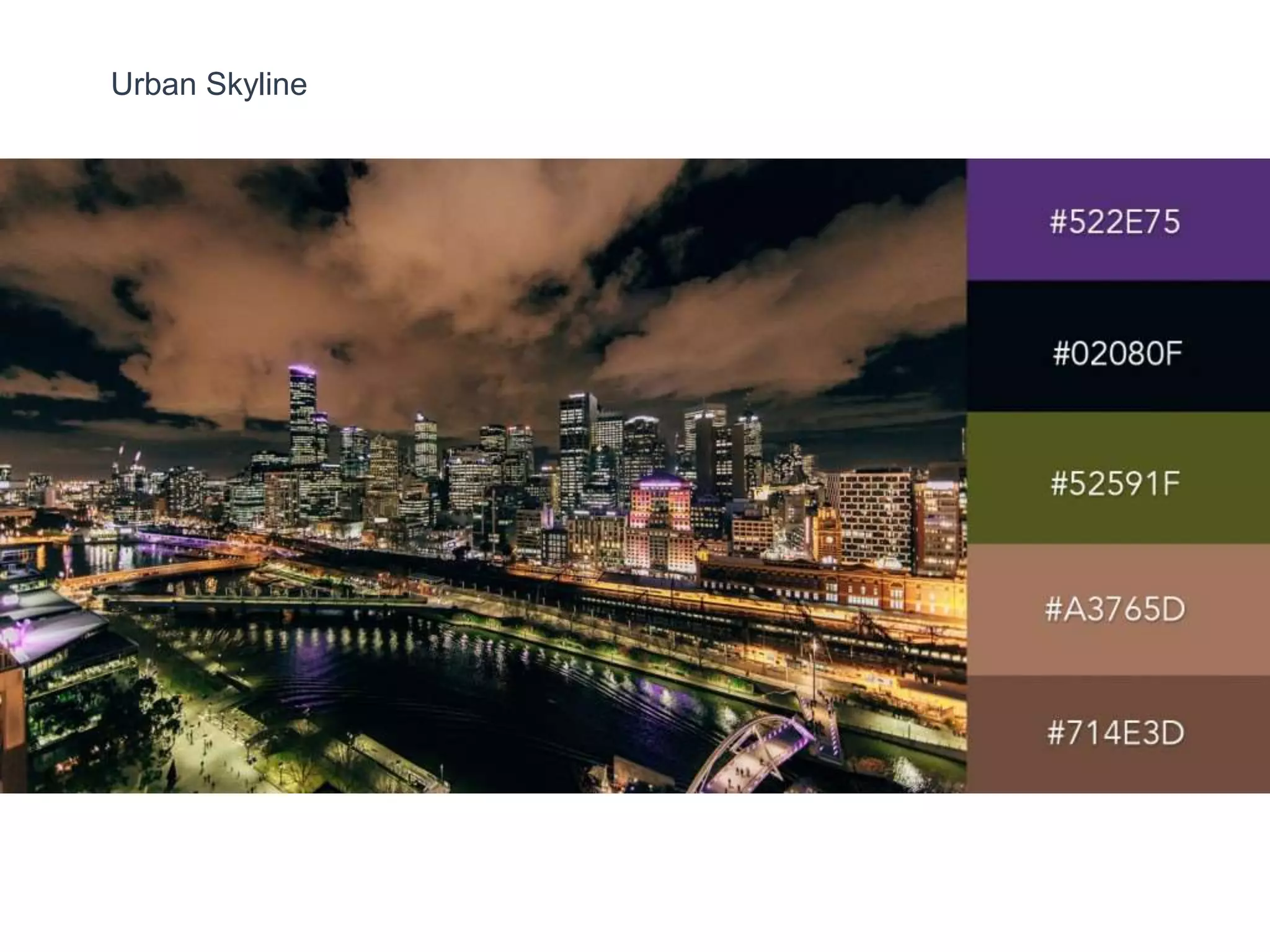 50 best colour combinations to create a perfect ui interface | PPTX