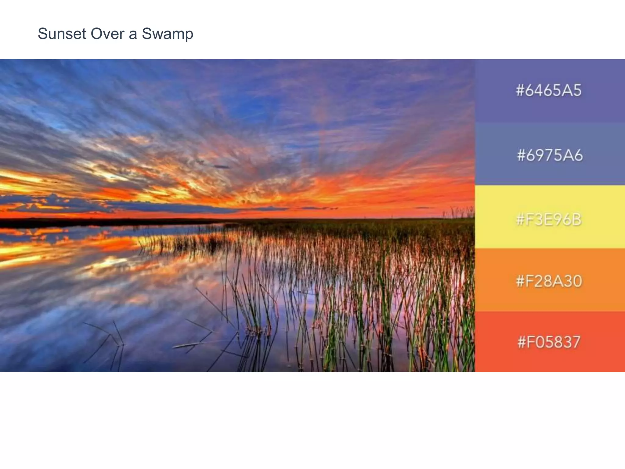 50 best colour combinations to create a perfect ui interface | PPTX