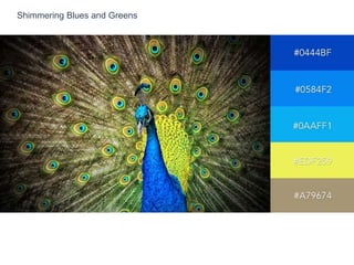 50 best colour combinations to create a perfect ui interface | PPT