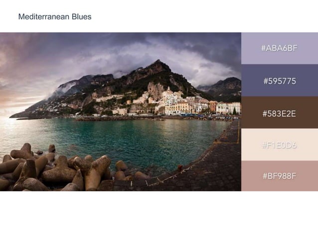 50 best colour combinations to create a perfect ui interface | PPTX
