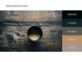 50 best colour combinations to create a perfect ui interface | PPT