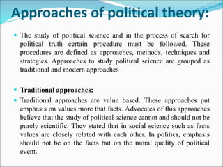 mordern political theory | PPT
