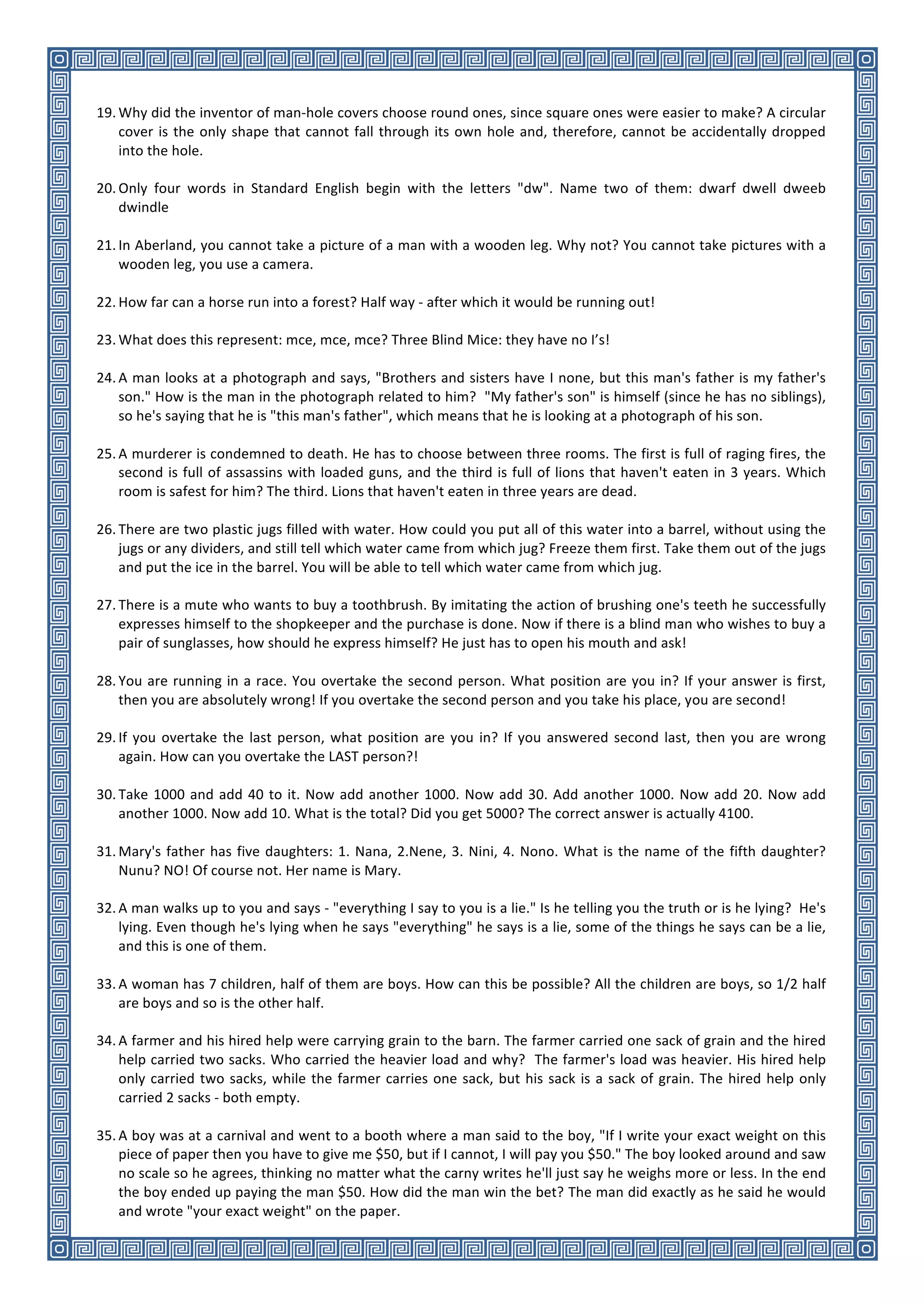 50 brain teasers_and_lateral_thinking_puzzles | PDF