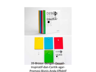 50 brosur desain inspiratif dan cantik agar promosi bisnis anda ...