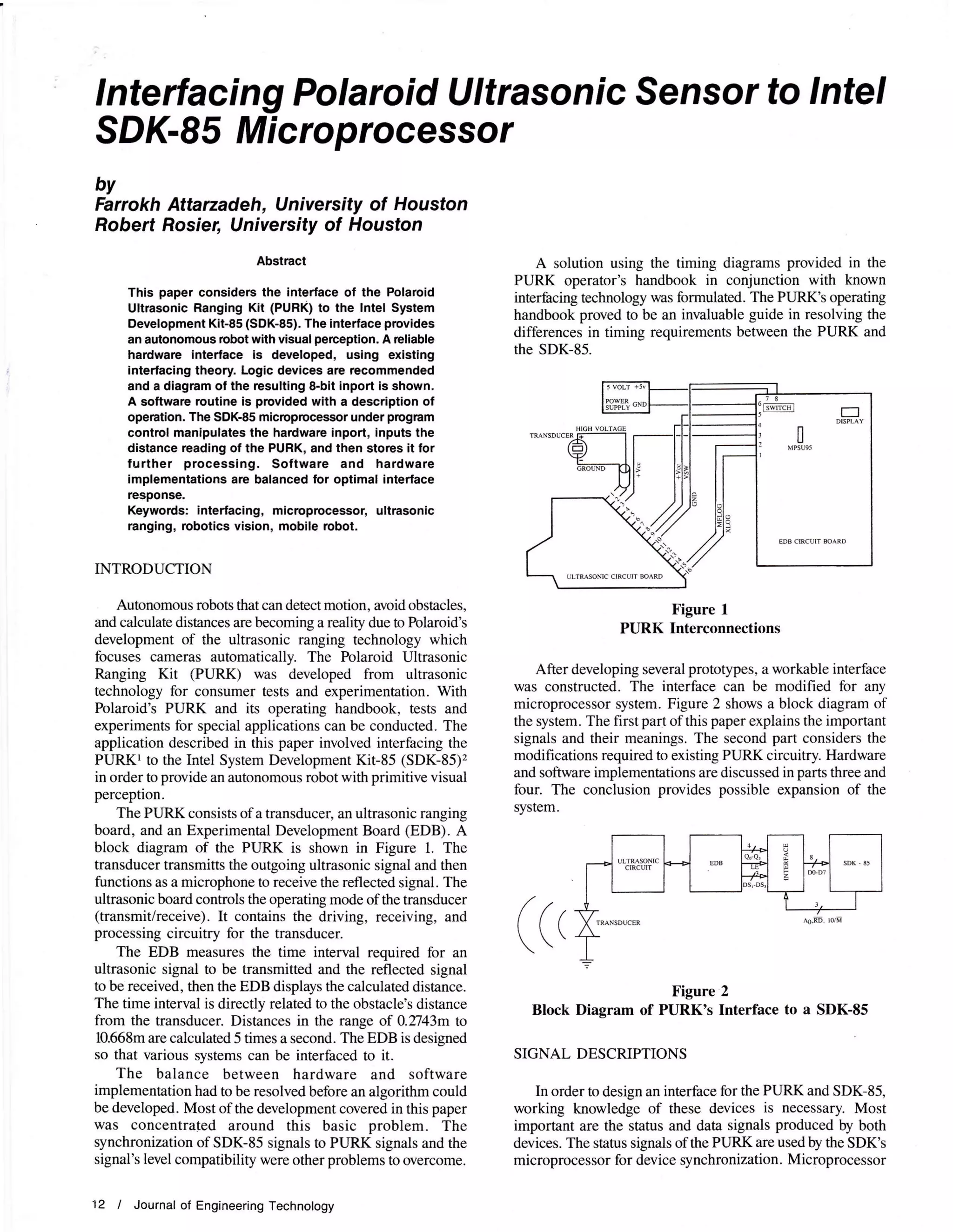 Robotic Project - published paper | PDF