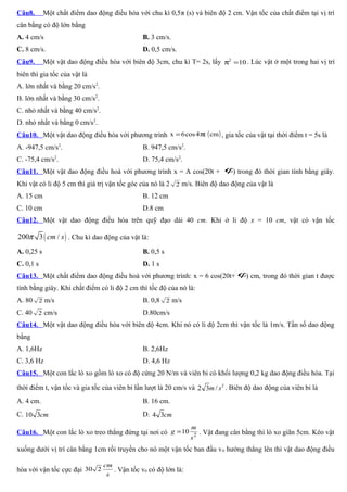 50 cau dao dong co hay va kho | PDF