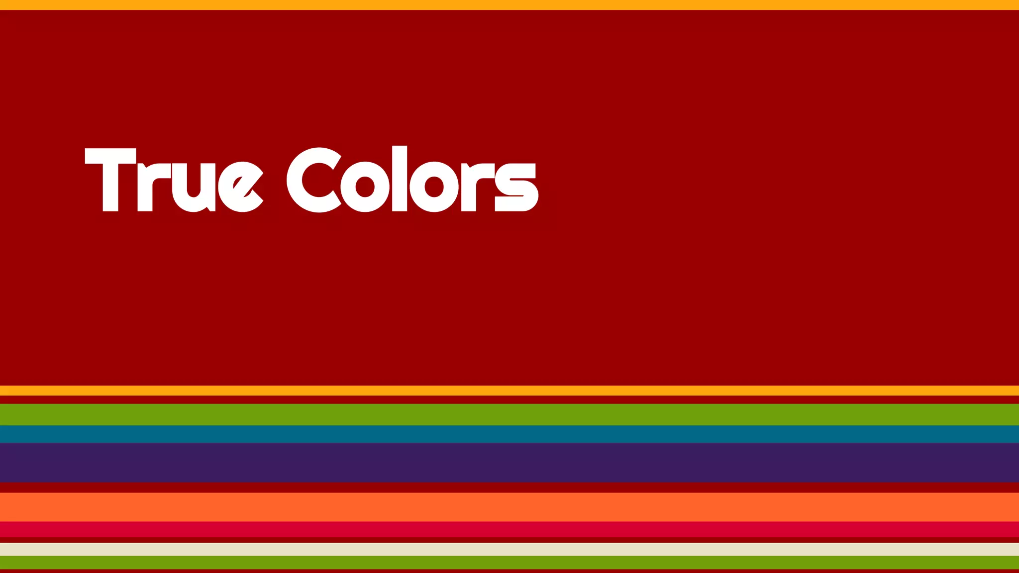 True Colors | PDF
