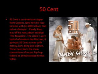 50 cent presentation1 update | PPTX | Hip Hop Music | Music