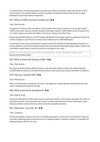50 common web developer interview questions [2020 updated] [www.full stack.cafe] | PDF