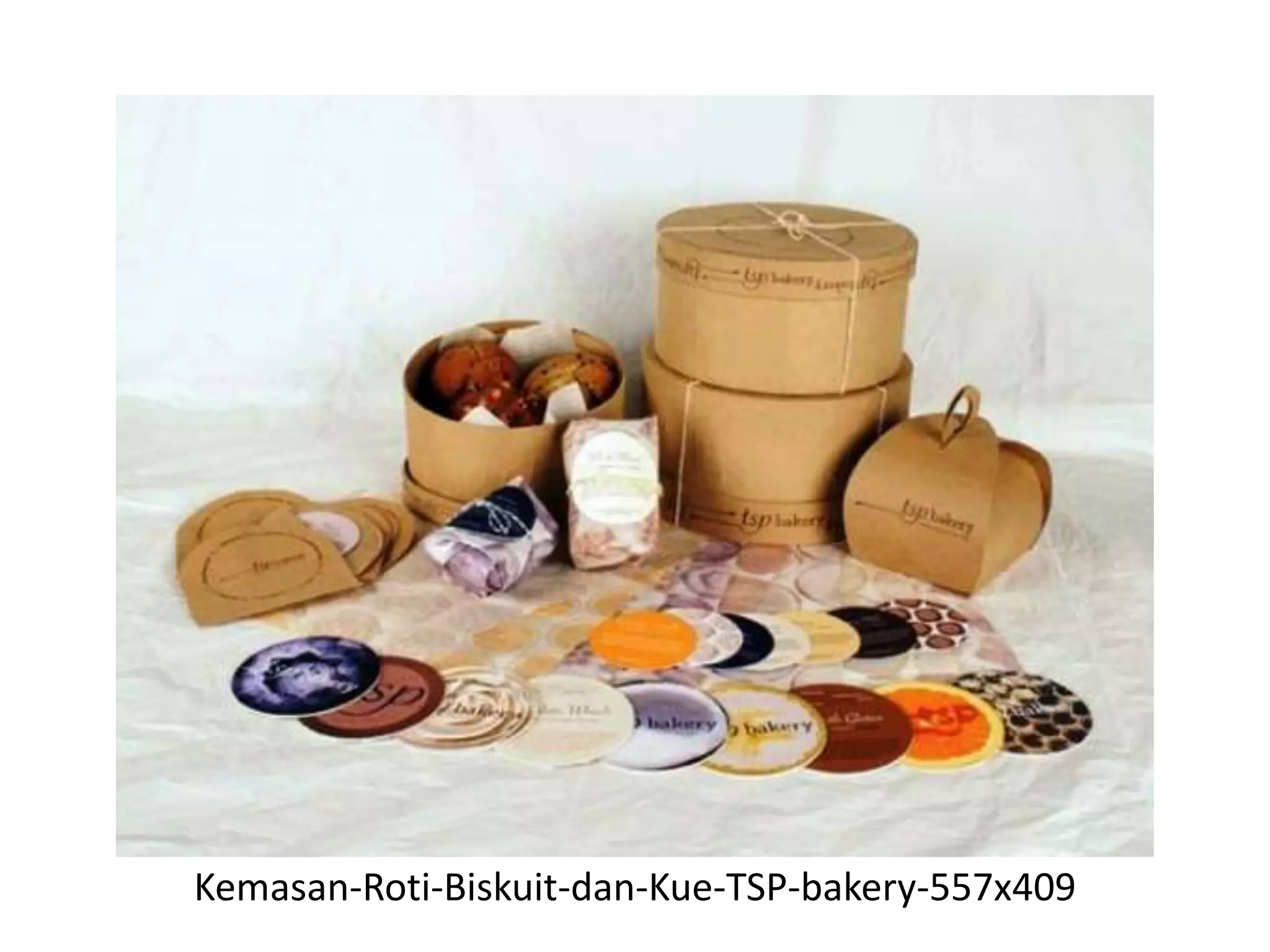 50 contoh desain kemasan roti kue dan biskuit | PPTX