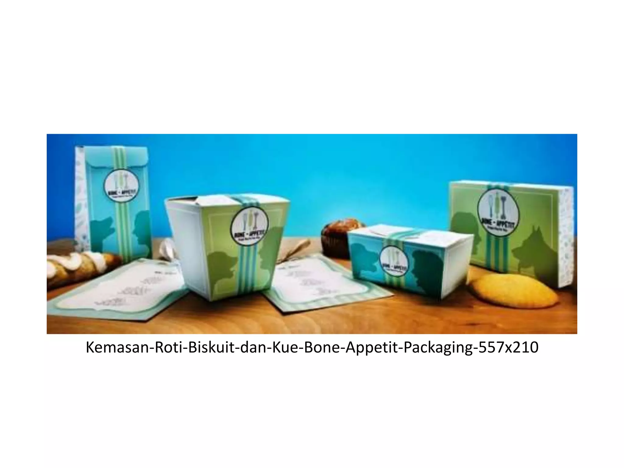 50 contoh desain kemasan roti kue dan biskuit | PPTX