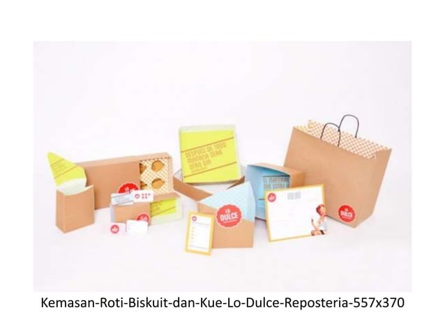 50 contoh desain kemasan roti kue dan biskuit | PPTX | Desserts and ...