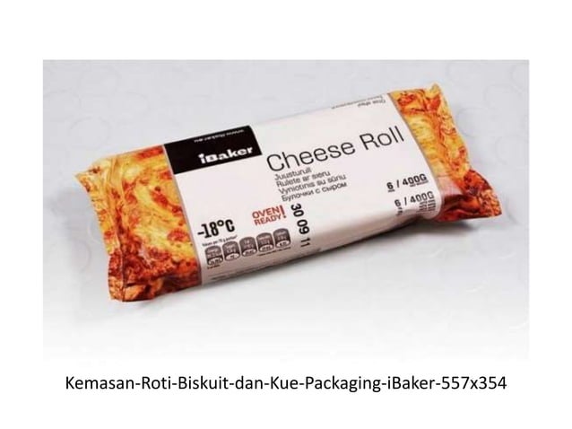 50 contoh desain kemasan roti kue dan biskuit | PPTX | Desserts and ...